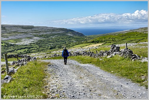 Photo of the Caher Valley, The Burren, County Clare, Ireland